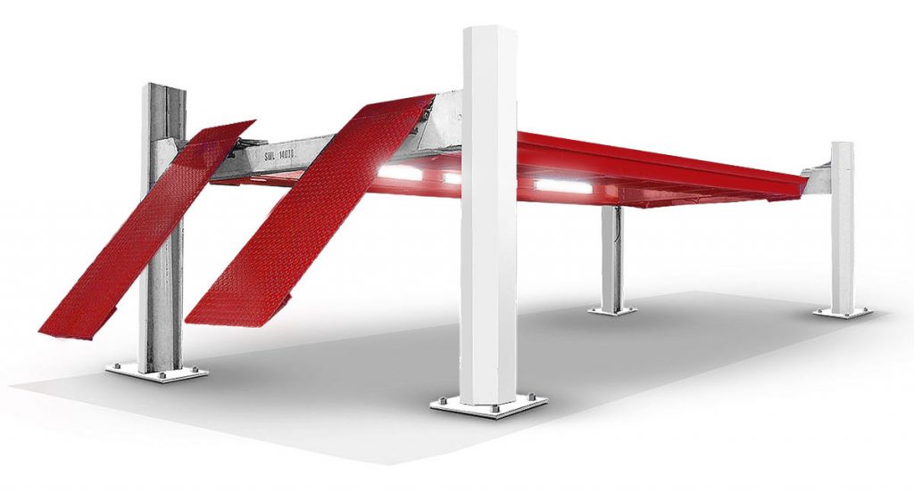 4 Post Hoist - 800 Series | Hartex Engineering