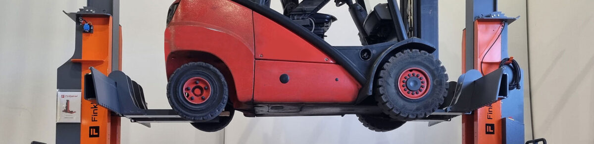 GAB905DC Wireless Forklift Column Lift | Hartex Engineering
